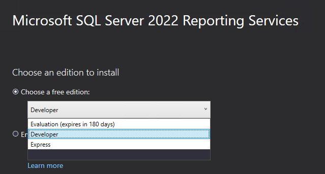 SQL SERVER 2022report Server Enterprise edition - Microsoft Q&A