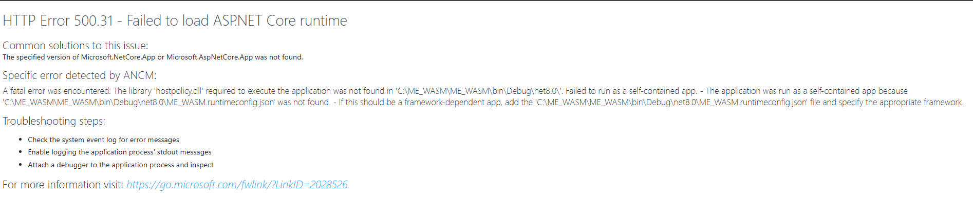 How to Uninstall Some of the Wasm-Tools in a Blazor WASM app - Microsoft Q&A