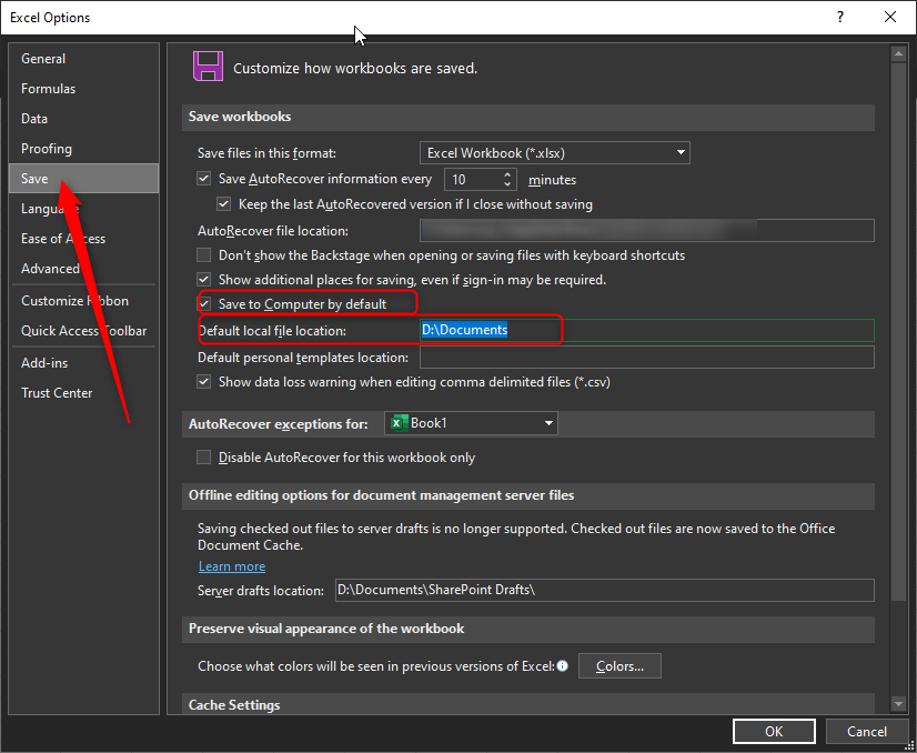 How to change default save location from OneDrive back to My Documents in Windows 11 Pro ...