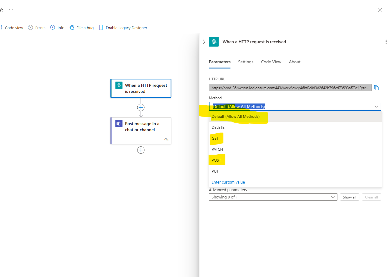 Azure Logic App Consumption Logic App HTTP - Both GET and POST ... Azure Logic App Consumption Logic App HTTP - Both GET and POST ...