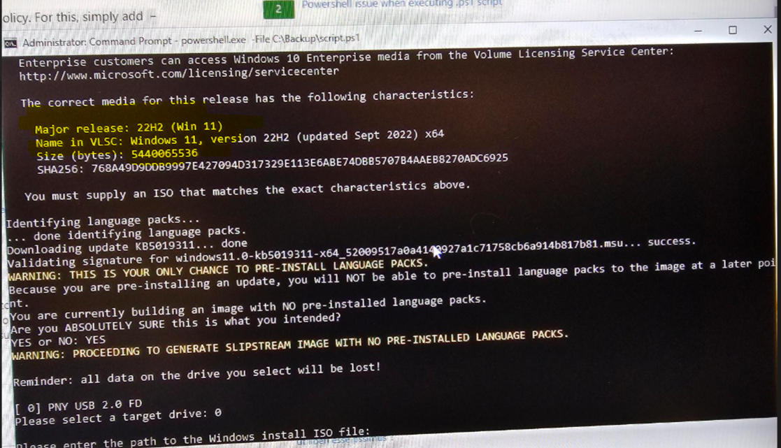 Looking for a specific ISO Windows 11 22H2 to download for Microsoft ...