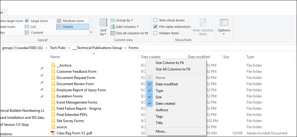 "Status" column in File Explorer in Windows 10 - Microsoft Q&A