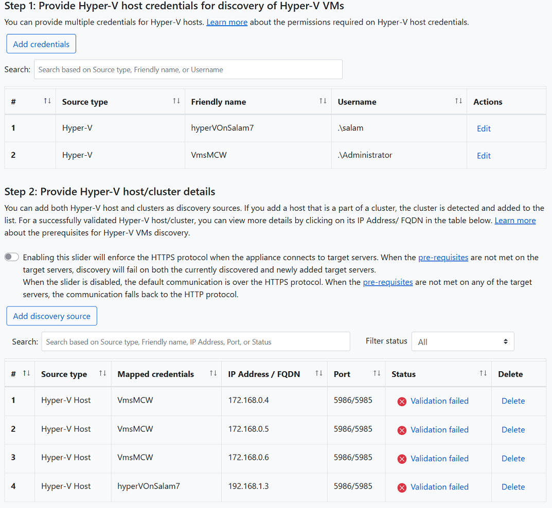 Rerun "Start discovery" on Azure migrate appliance not possible - Microsoft Q&A