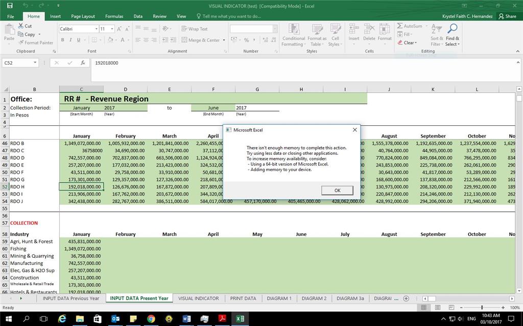 Microsoft Excel 2016 problem - Microsoft Q&A