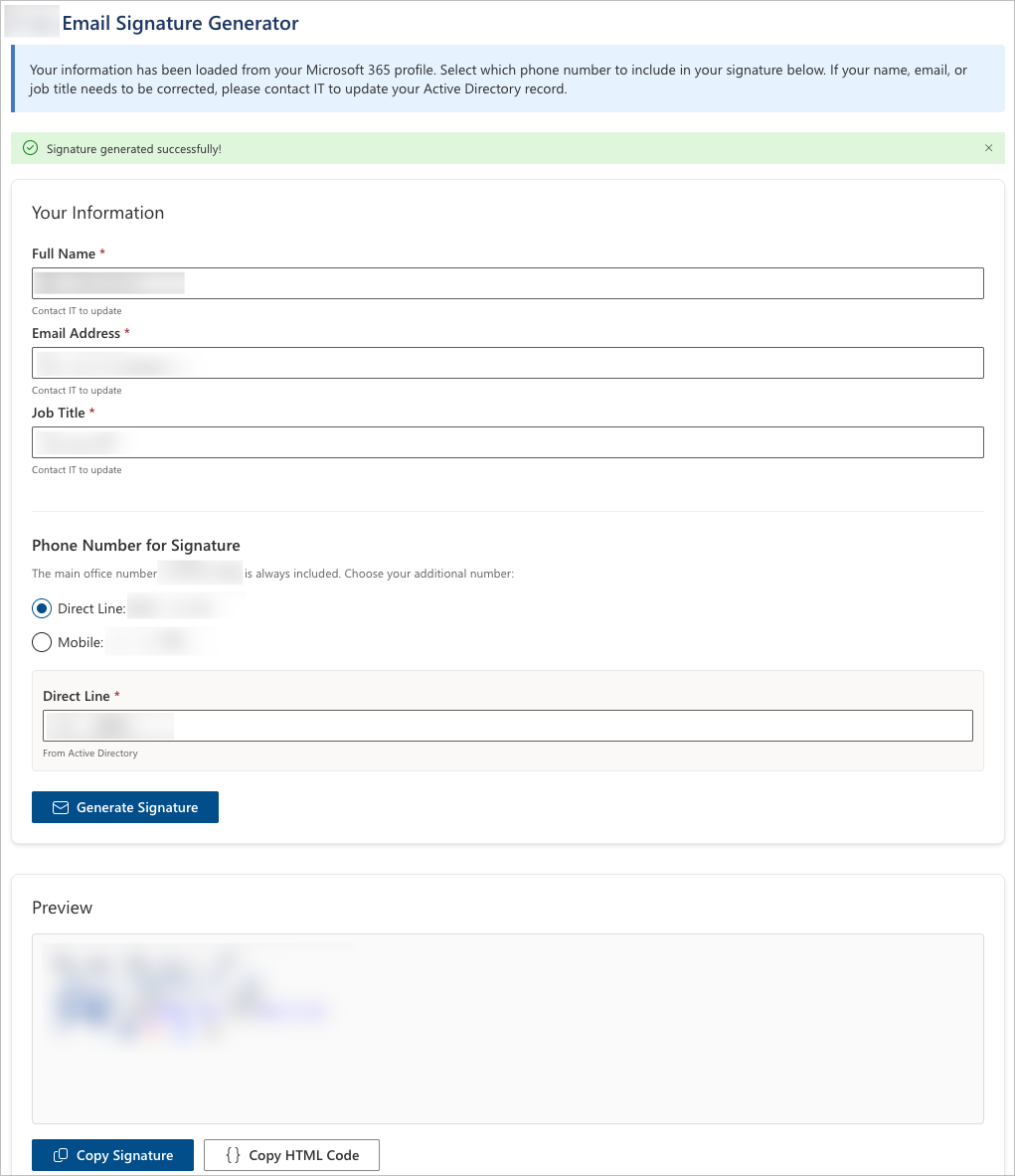 Email Signature has just added borders to a table that did not have ...