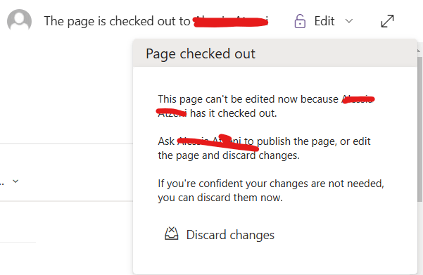 SharePoint Home Page Checked Out by Deactivated User - Microsoft Q&A