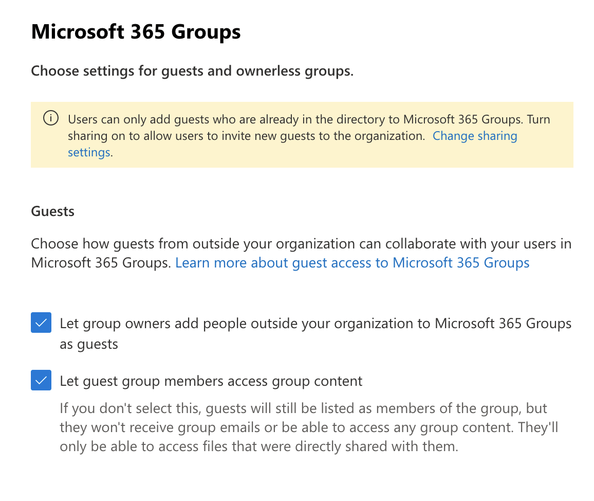Microsoft teams - Can't add guests - We Didn't Find Any Matches ...