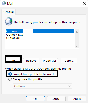 Shared mailbox send error - can't access data file - Microsoft Q&A