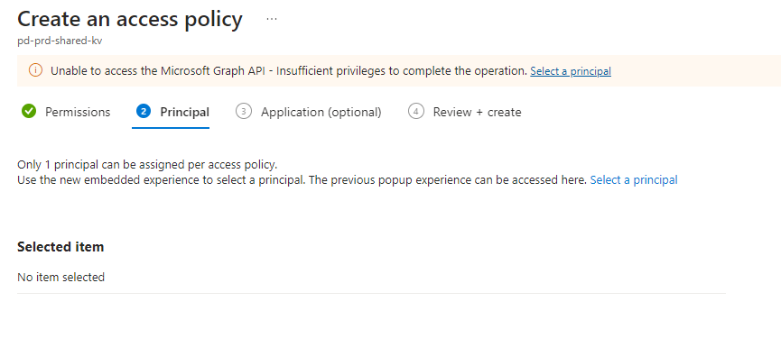 Unable to modify acces policies for key vault - Microsoft Q&A Unable to modify acces policies for key vault - Microsoft Q&A