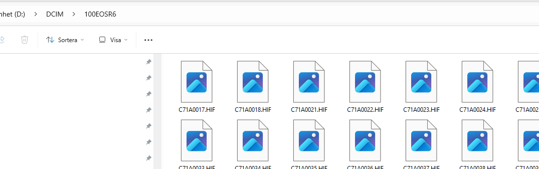 Canon EOS R6 .HIF images not usable in Windows - Microsoft Q&A