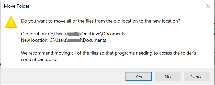 Folders mapping issues after restore - Microsoft Q&A