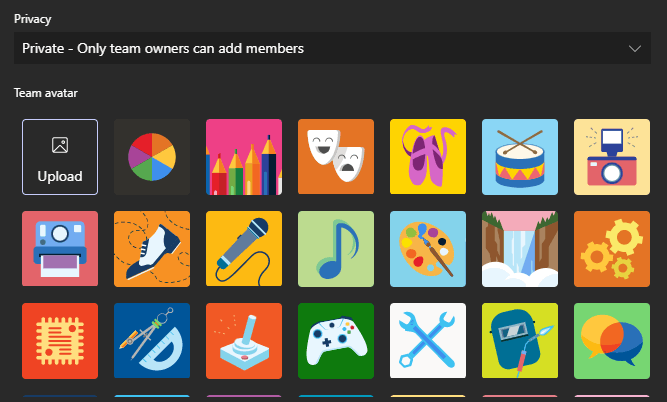 Changing your team picture in New Teams app vs. Old Teams app ...