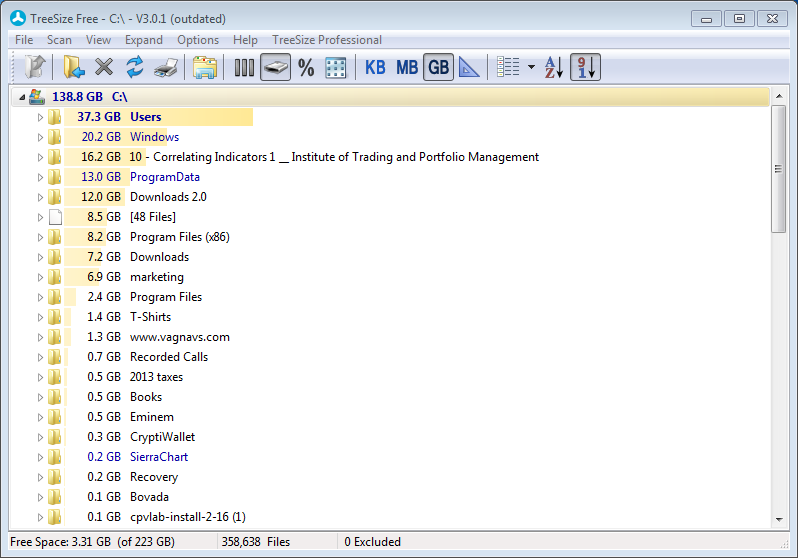 Incorrect Disk Space: Windows 7 Ultimate - Microsoft Q&A