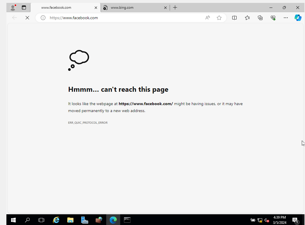 Any way to block all outbound urls and only allow specific urls on windows servers - Microsoft Q&A