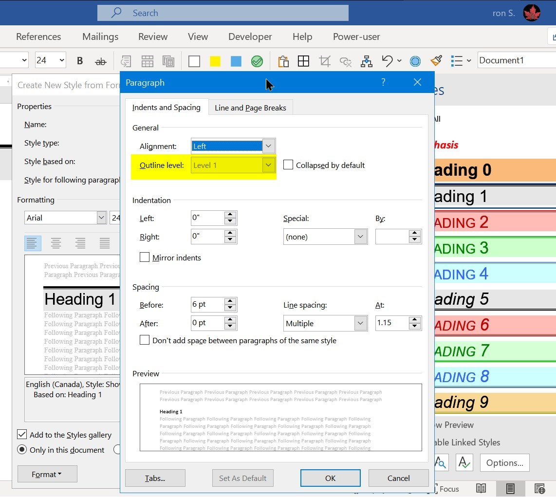 Expand/Collapse arrows: My headings don't have them (Word for Mac ...