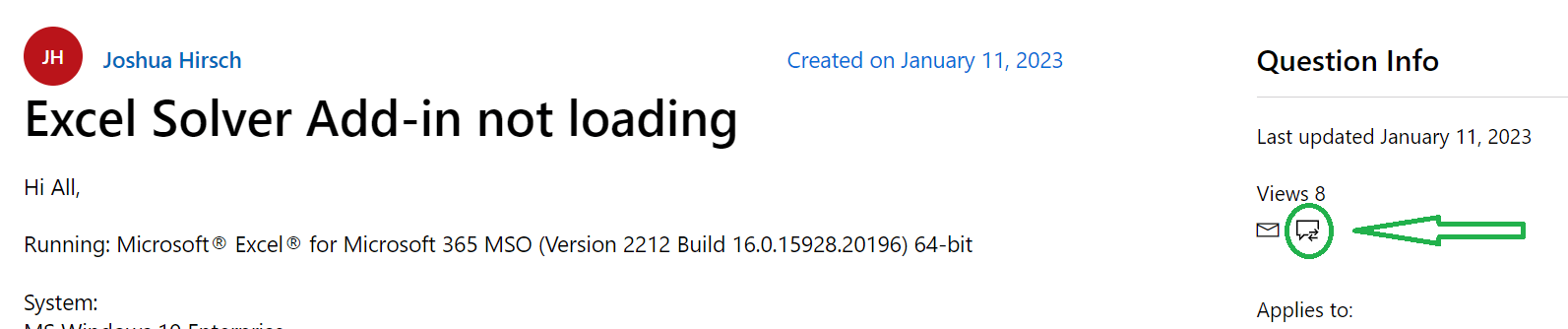 Excel Solver Add-in not loading - Microsoft Q&A