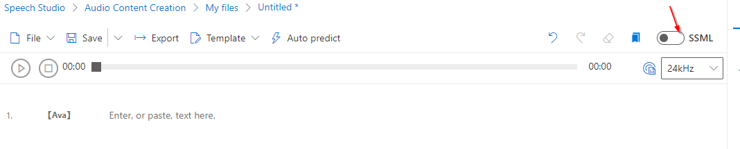 Add Leading and Tailing Silence as Default. - Microsoft Q&A