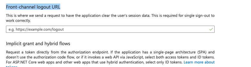 Entra Id - OpenID Single Sign Out - Microsoft Q&A Entra Id - OpenID Single Sign Out - Microsoft Q&A