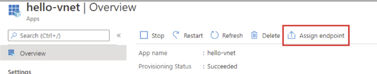 How to access azure spring app in a private vnet through IP instead of ...