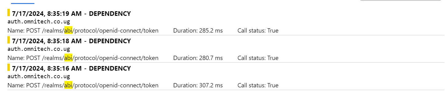 I'm trying to suppress all http calls tagged as dependencies in Azure App Insights for Java ...
