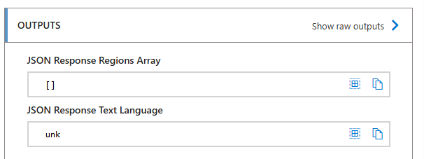 Computer Vision API - OCR to Json V1 and V3 action never returns valid results - Microsoft Q&A