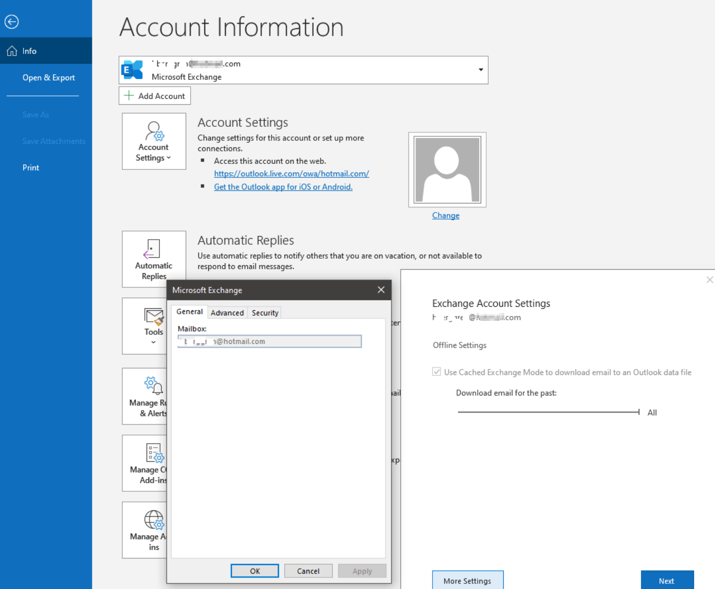 Change the name of my Outlook 365 email account on Microsoft Outlook in ...