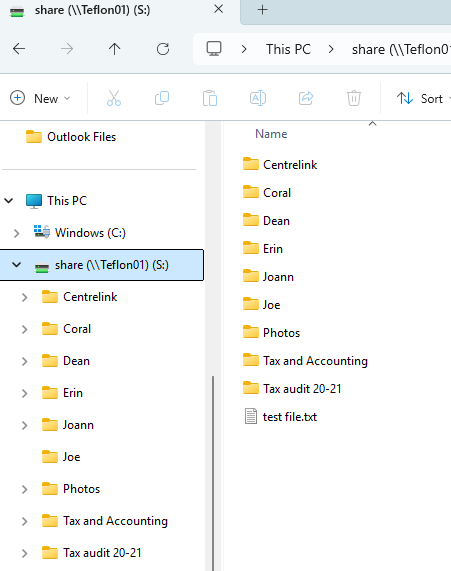 Explorer showing mapped NAS Directories as empty when they are not. - Microsoft Q&A