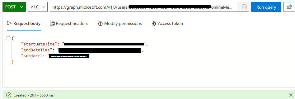 Why does one meeting allows me to edit settings on OnlineMeeting and other does not? - Microsoft Q&A