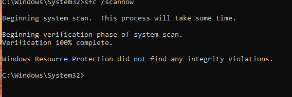sfc /scannow - Microsoft Q&A