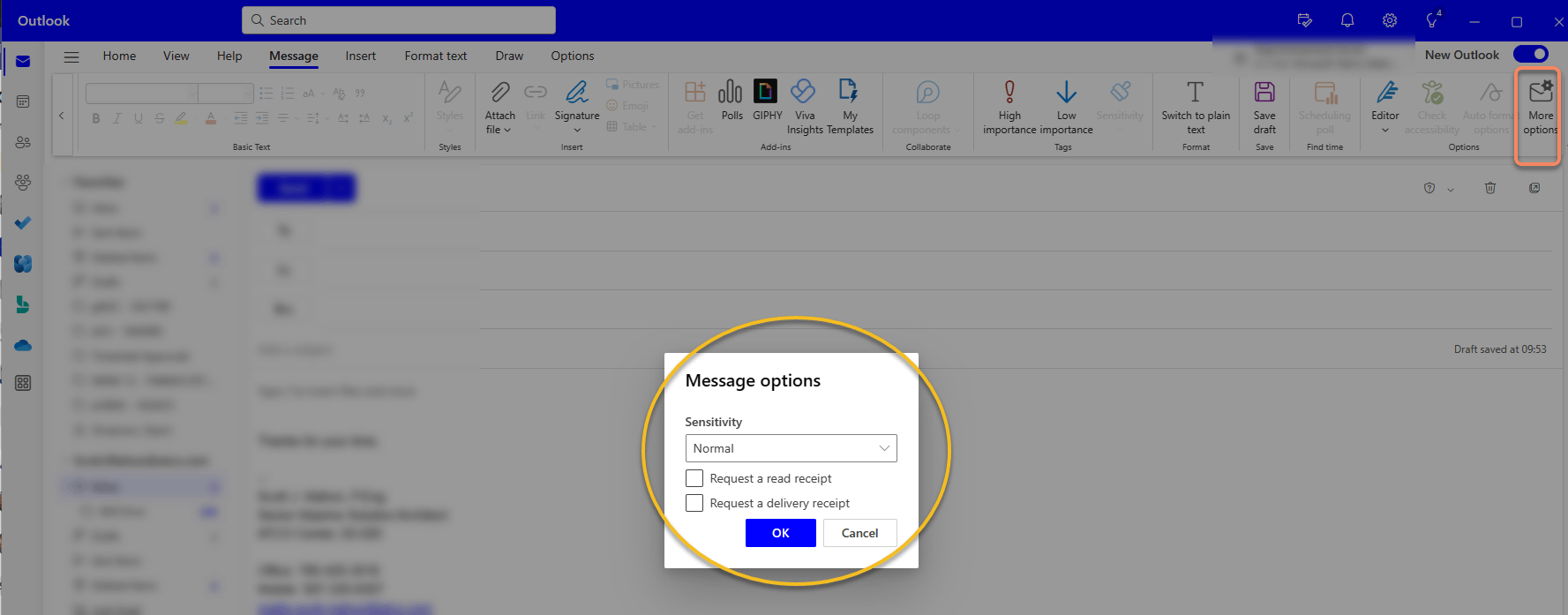 New Outlook "Direct Replies to" missing? - Microsoft Q&A