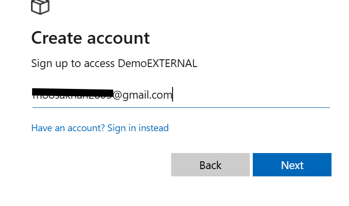 Microsoft Entra External ID Doesn't Allow Creating Account On User Flow ...