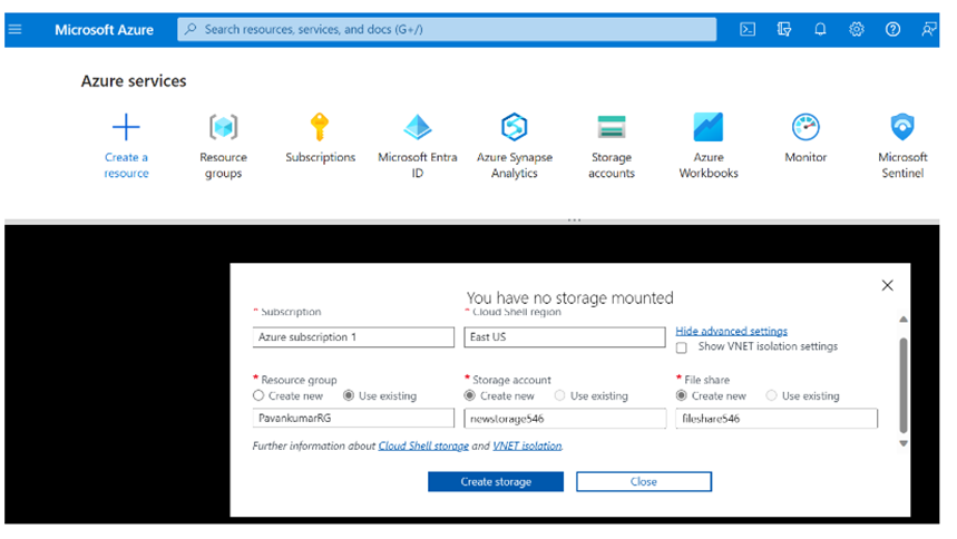 Azure Cloude Shell AuthorizationFailed - Microsoft Q&A