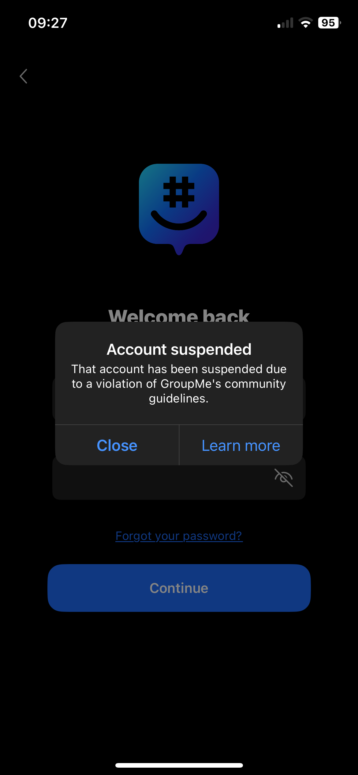 I got suspended from my GroupMe account for no reason. - Microsoft Q&A