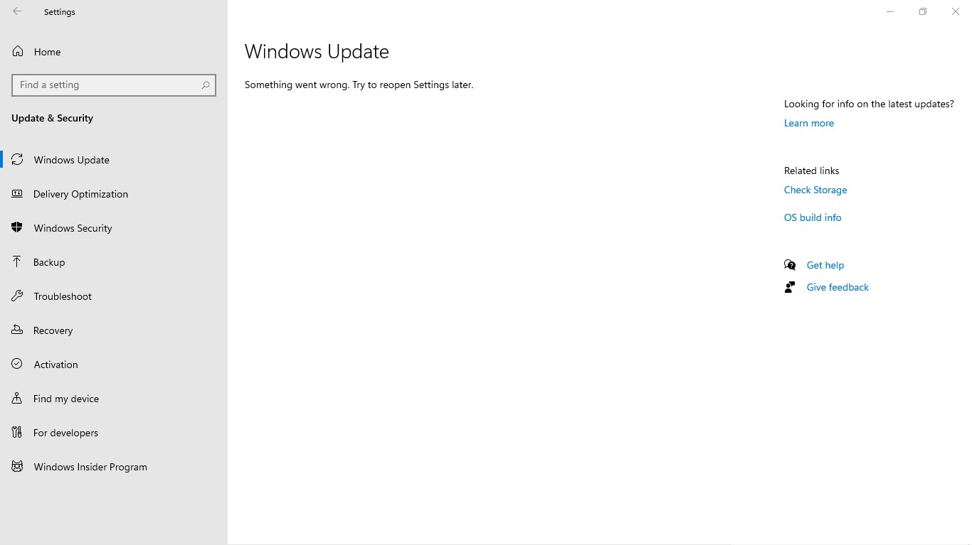 Windows Update is disabled - Microsoft Q&A