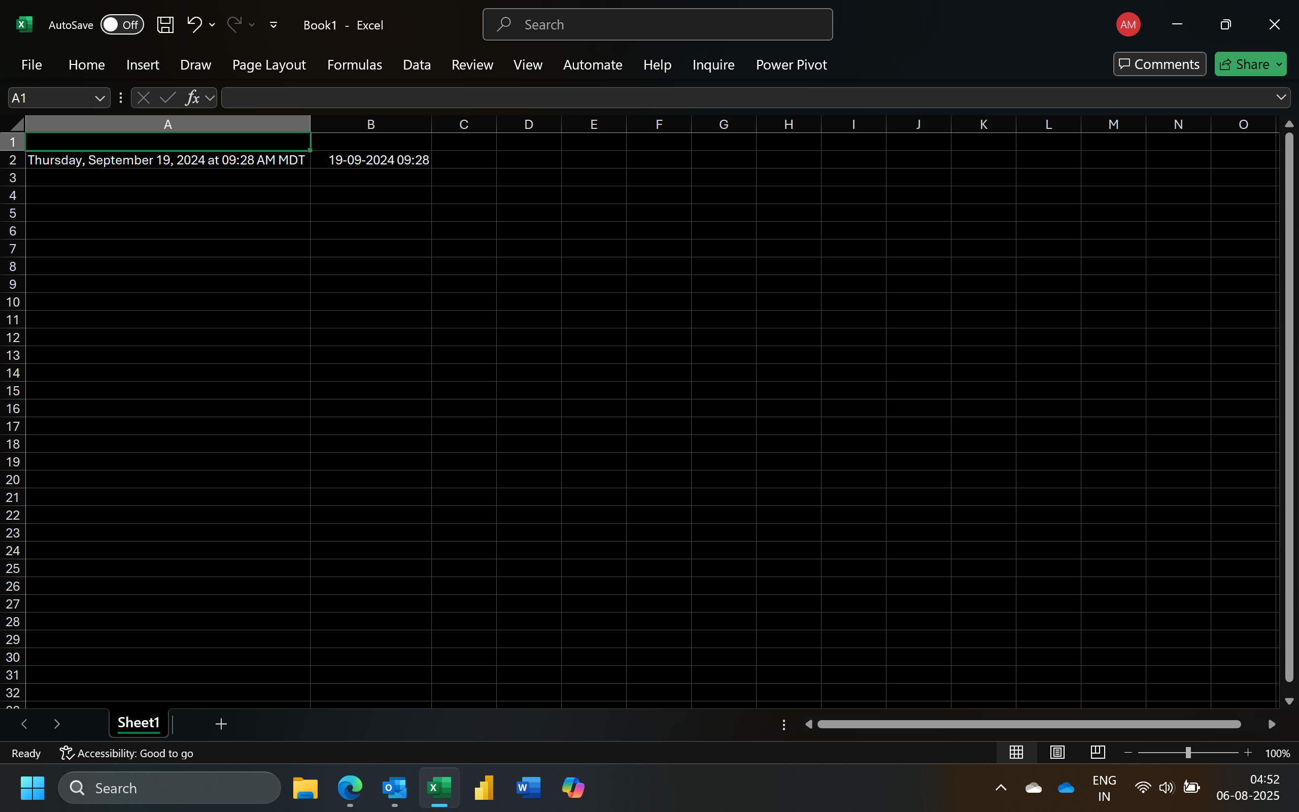 Converting Date And Time As Text Into A Usable Date Time Format In Excel Microsoft Qanda