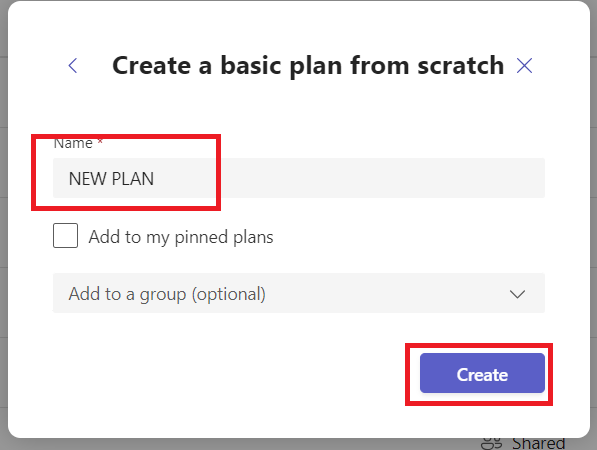 Can no longer create a new group through Planner - Microsoft Q&A