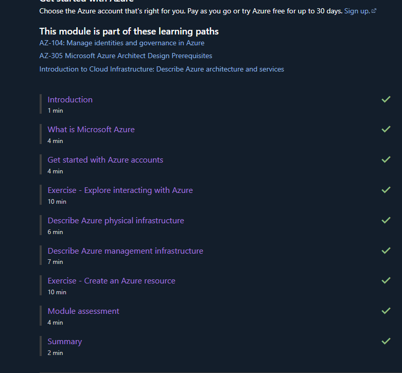 Learning Path not updated as Completed - Microsoft Q&A