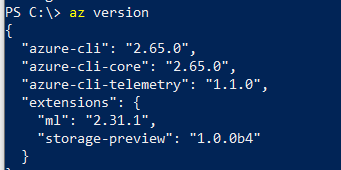 Getting warning --system-datastores-auth-mode is in preview and under development even when az ...