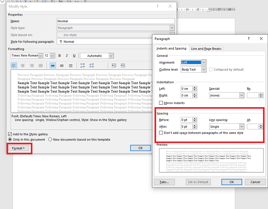 Table style paragraph not applied correctly - Microsoft Q&A