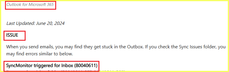 My emails are getting stuck in my outbox - Microsoft Q&A