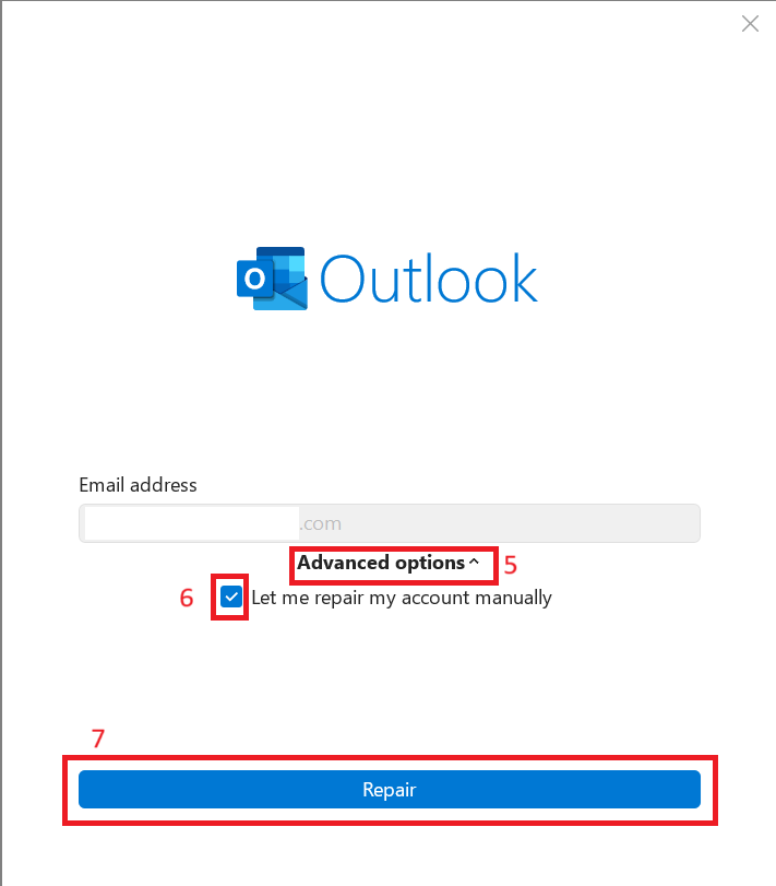 The RETR command did not succeed. Error retrieving a message. Mail server outlook.office365.com ...