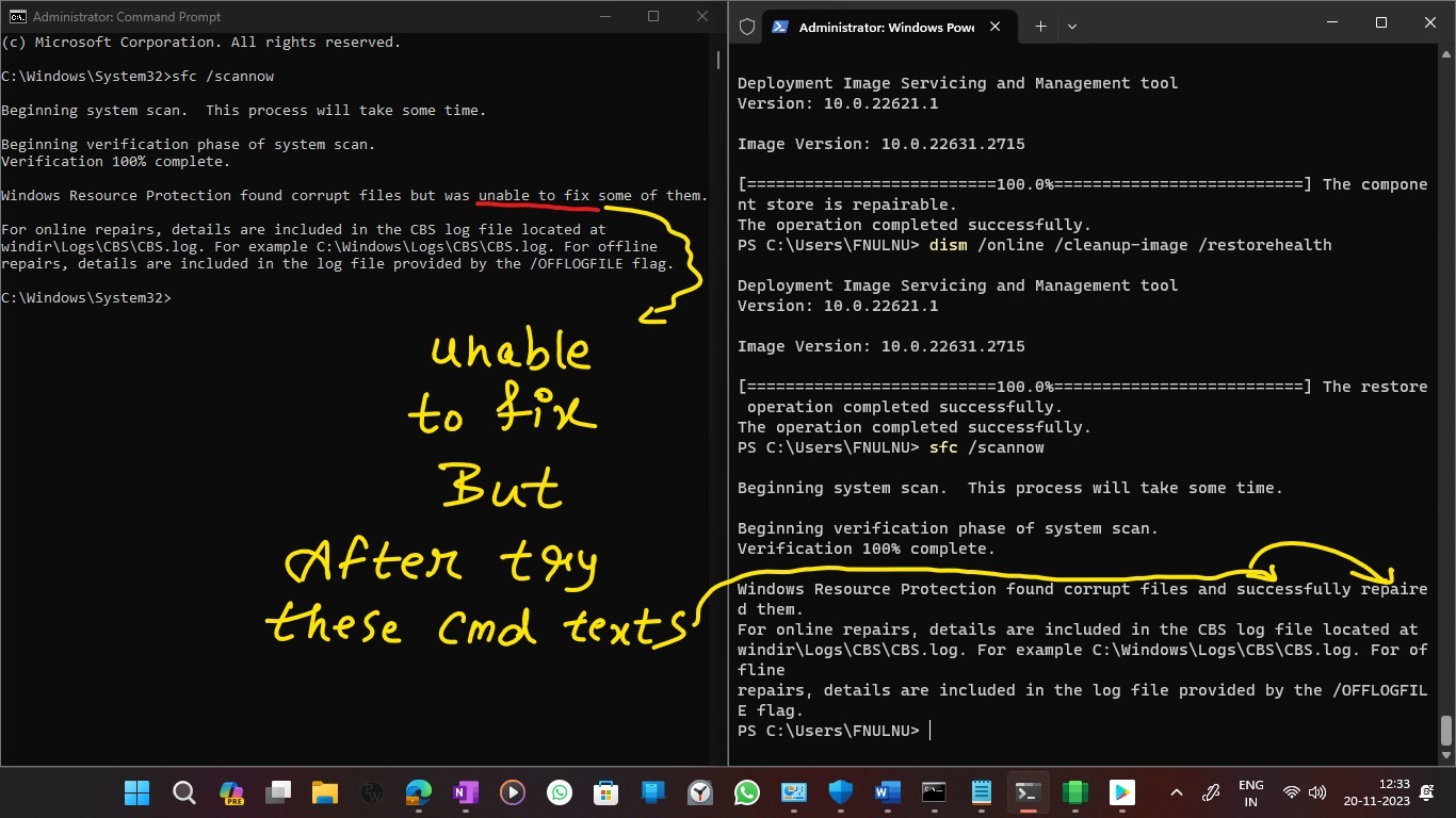 Could not reproject corrupted file \??\C:\WINDOWS\SysWOW64\\pid.dll ...