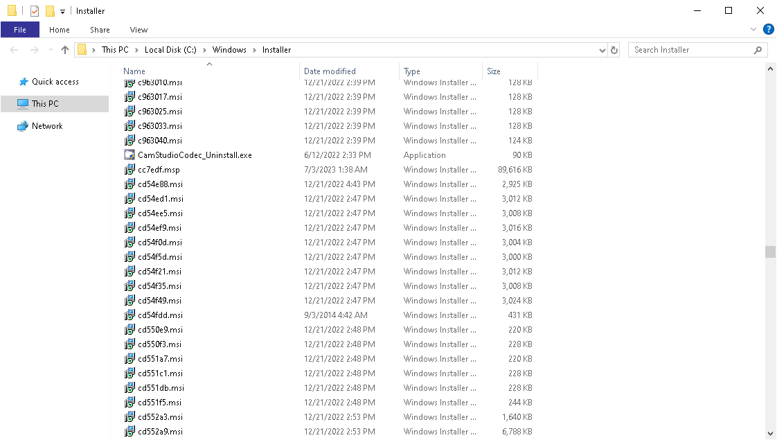MSI and MSP Files - They Are Nothing but the Cache - Microsoft Q&A