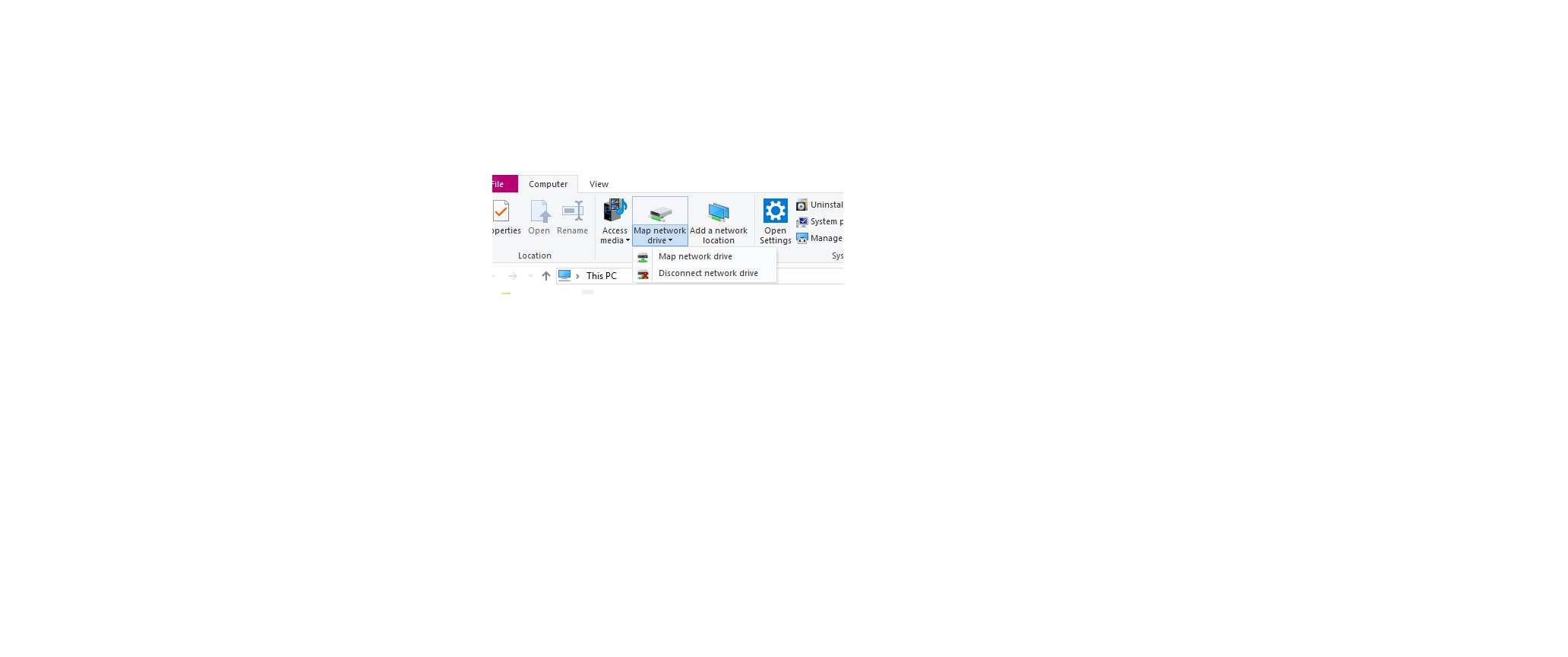 Network Error You do not have permissions to access mapped network ...