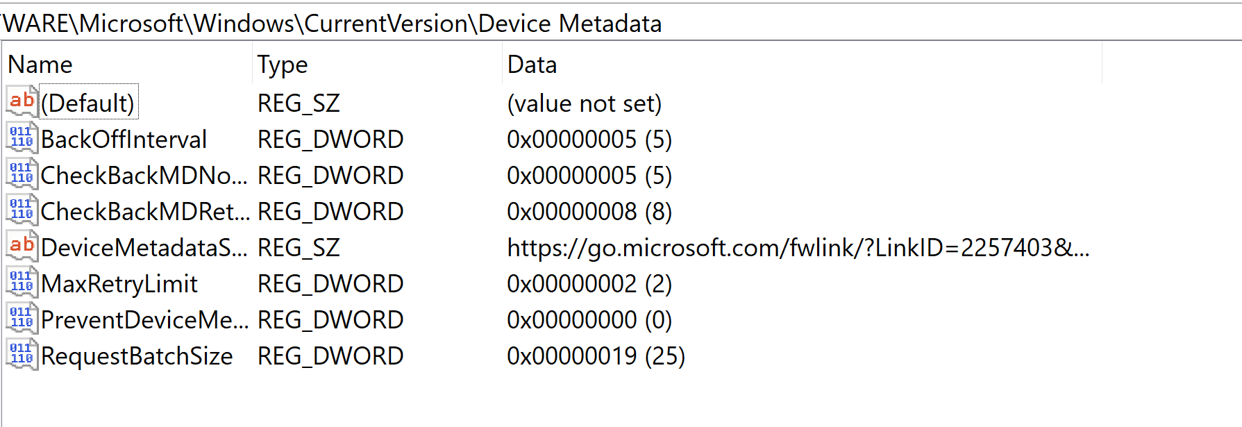 Metadata staging failed, result=0x80070490 for container '{3073BEF1-20F7-11F0-883C-FC3497A2361D ...