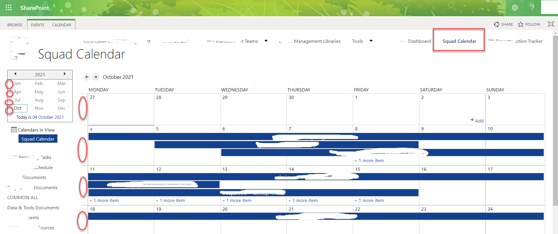 How to show week numbers in SharePoint calendar - Microsoft Q&A