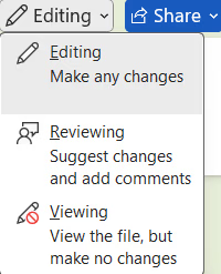 Word in viewer mode - Microsoft Q&A