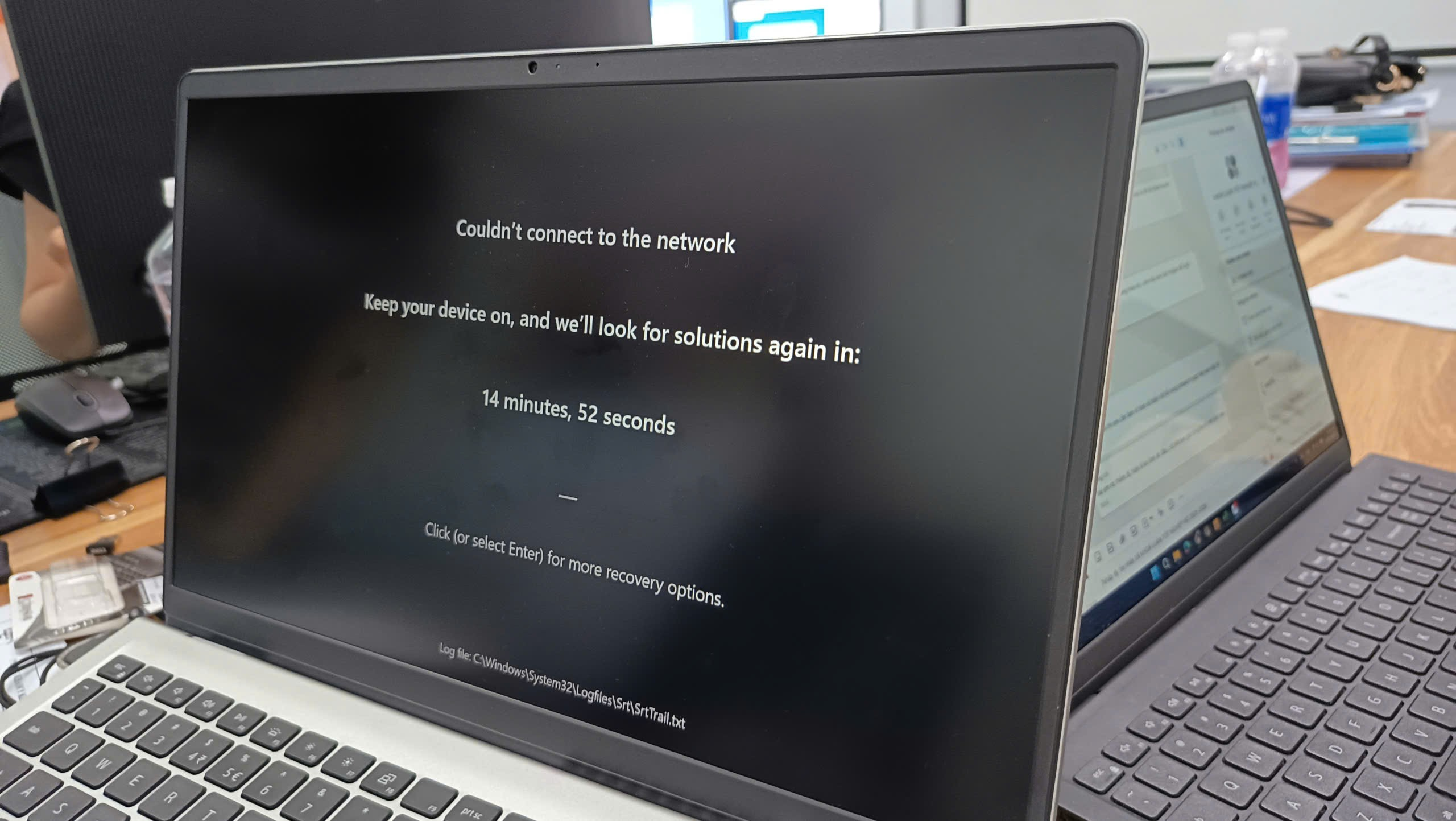 How to fix Log file: C:\Windows\System32\Logfiles\Srt\SrtTrail ...
