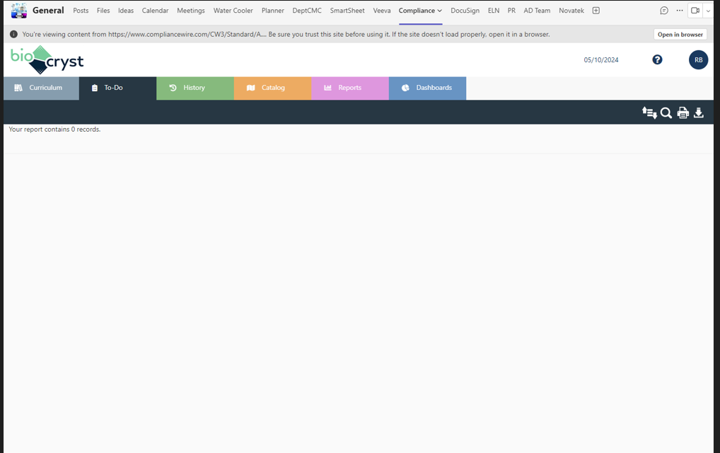 Teams website tabs not displaying - Microsoft Q&A