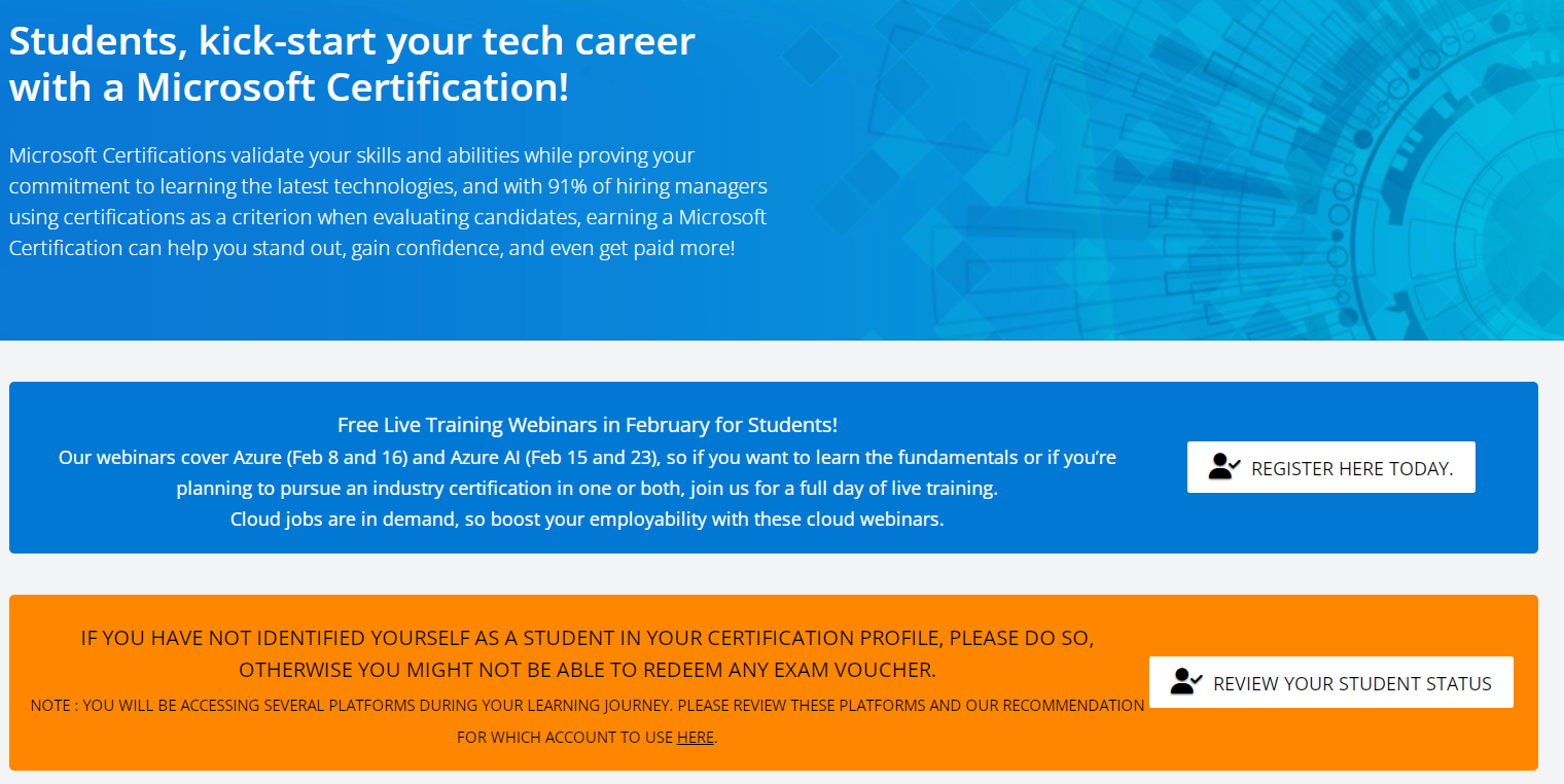 Can't verify my student account - Microsoft Q&A
